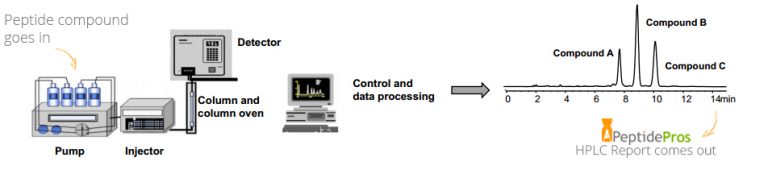 How to read an HPLC report - Peptide Pros