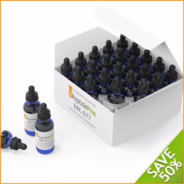 MK-677 25mg/ml @ 30ml 100 BOTTLES AT 50% OFF » Peptide Pros