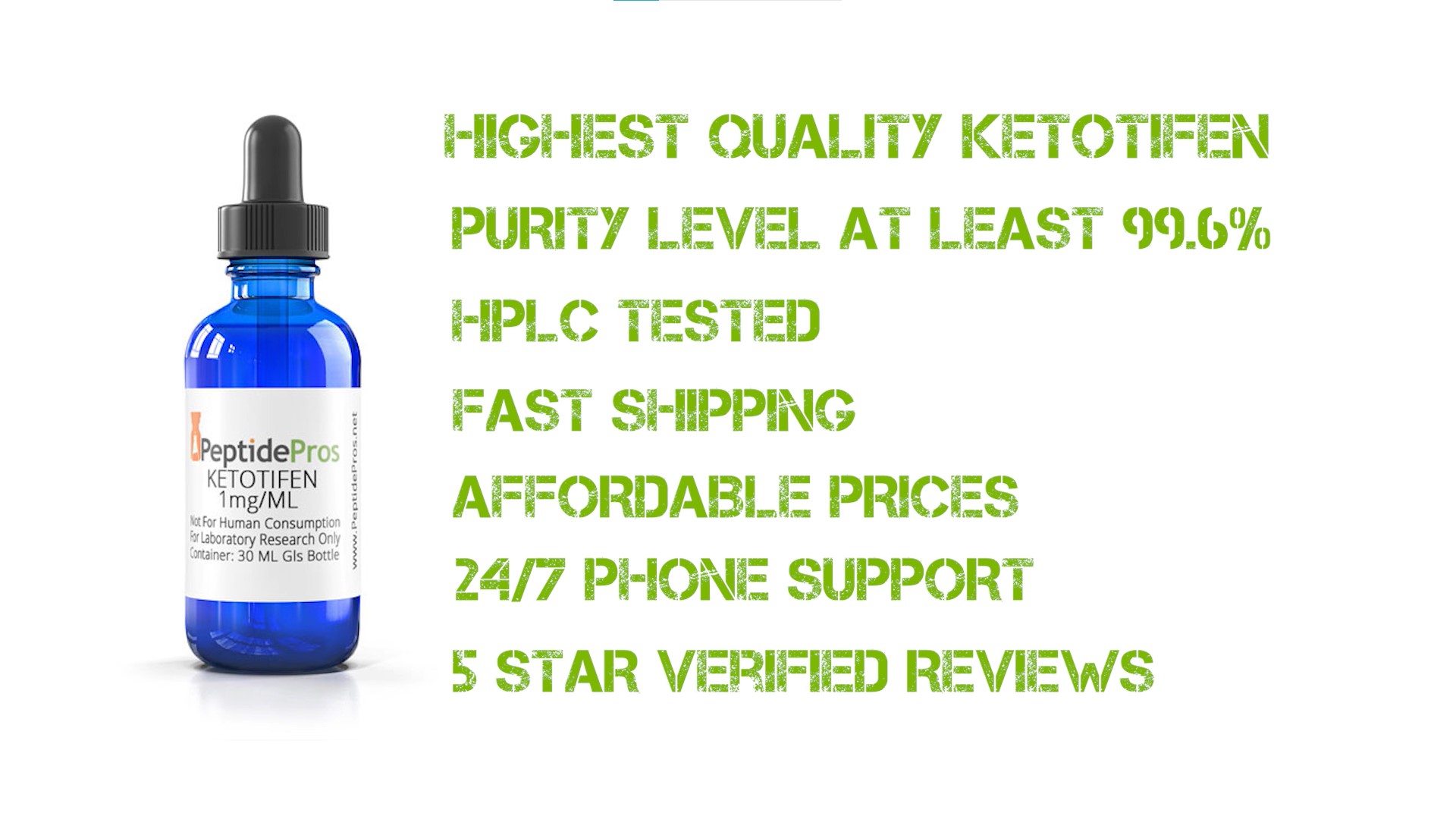 Ketotifen Fumarate for Sale from Peptide Pros
